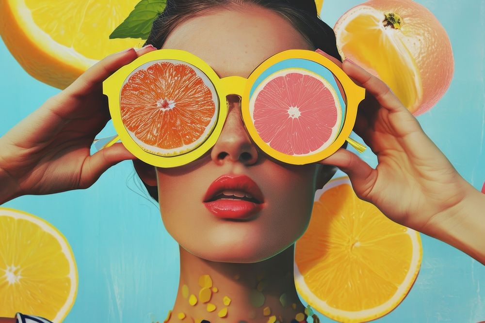 Grapefruit portrait photography clementine. | Premium Photo ...