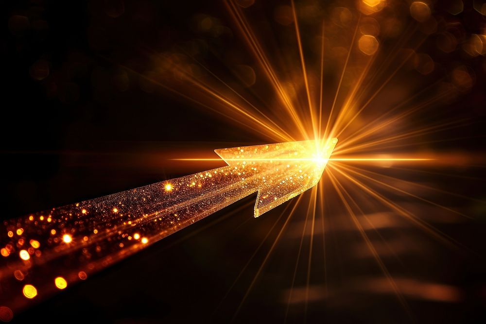 Transparent Arrow sunlight reflections lighting | Free Photo - rawpixel