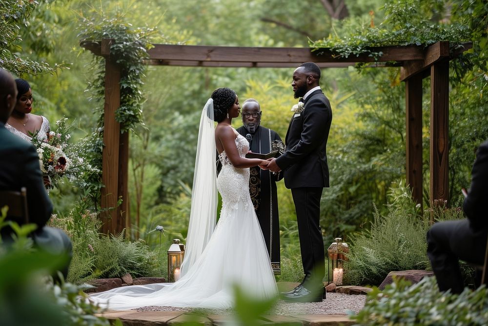 Black couple getting married wedding | Premium Photo - rawpixel
