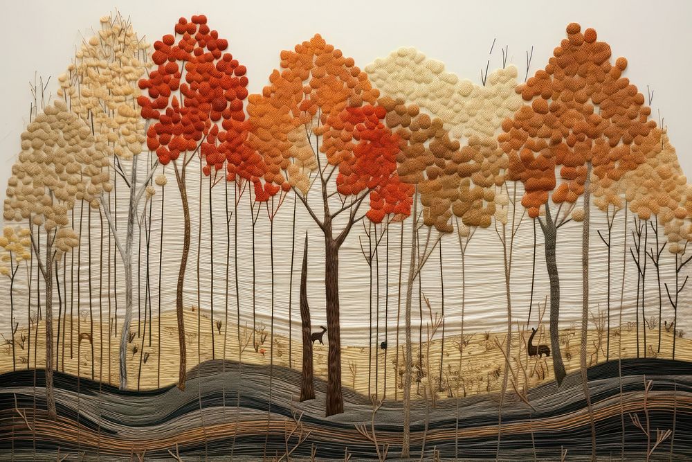 Autumn forest land art creativity | Free Photo - rawpixel