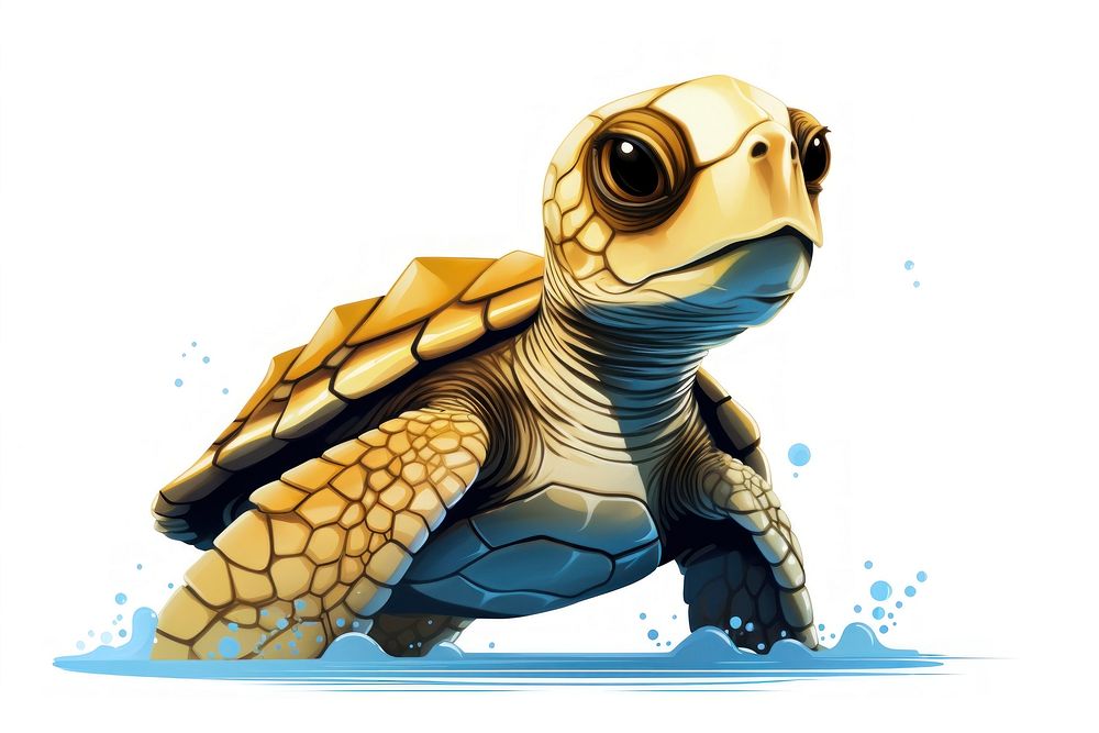 Cute baby sea turtle reptile | Premium Photo Illustration - rawpixel