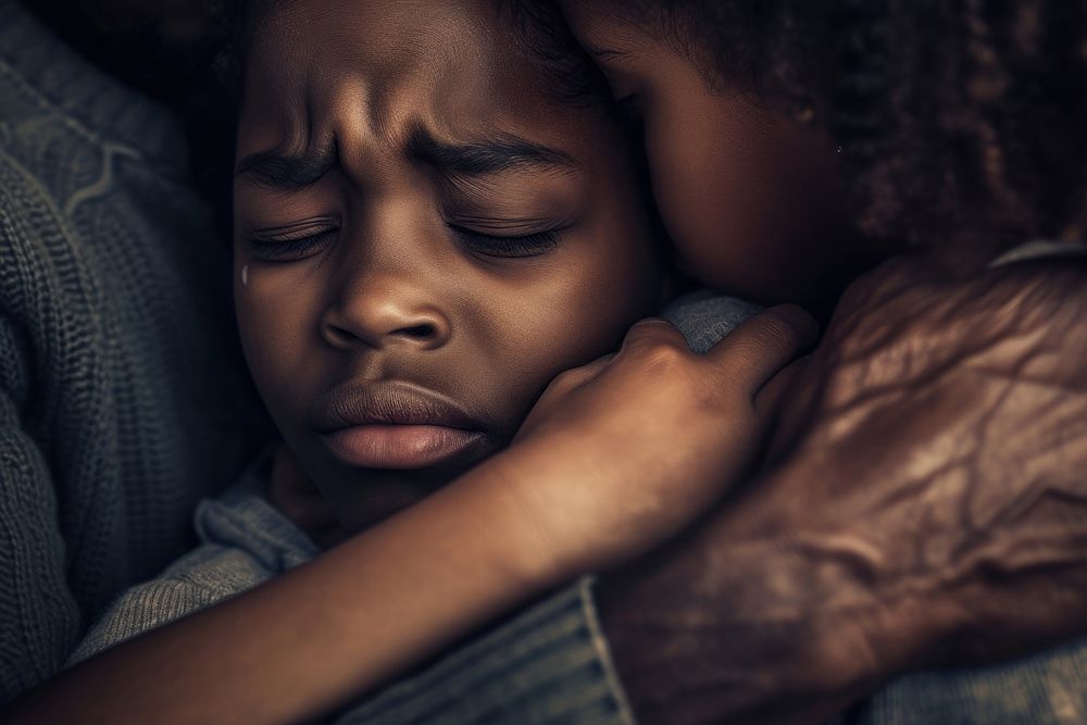 African American family sad relaxation | Free Photo - rawpixel