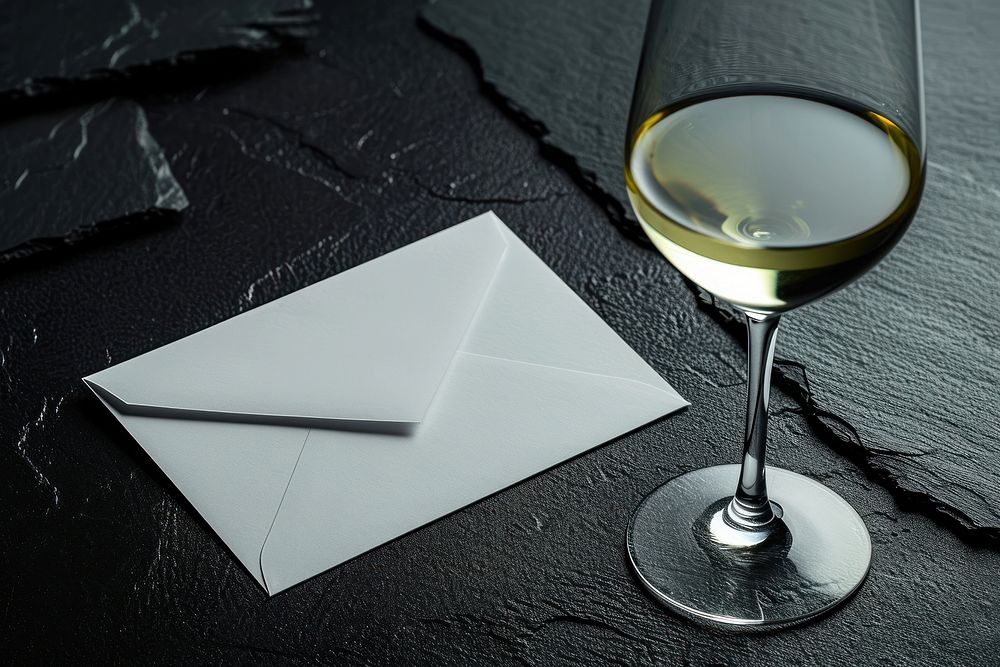 Glass envelope drink wine. | Free Photo - rawpixel