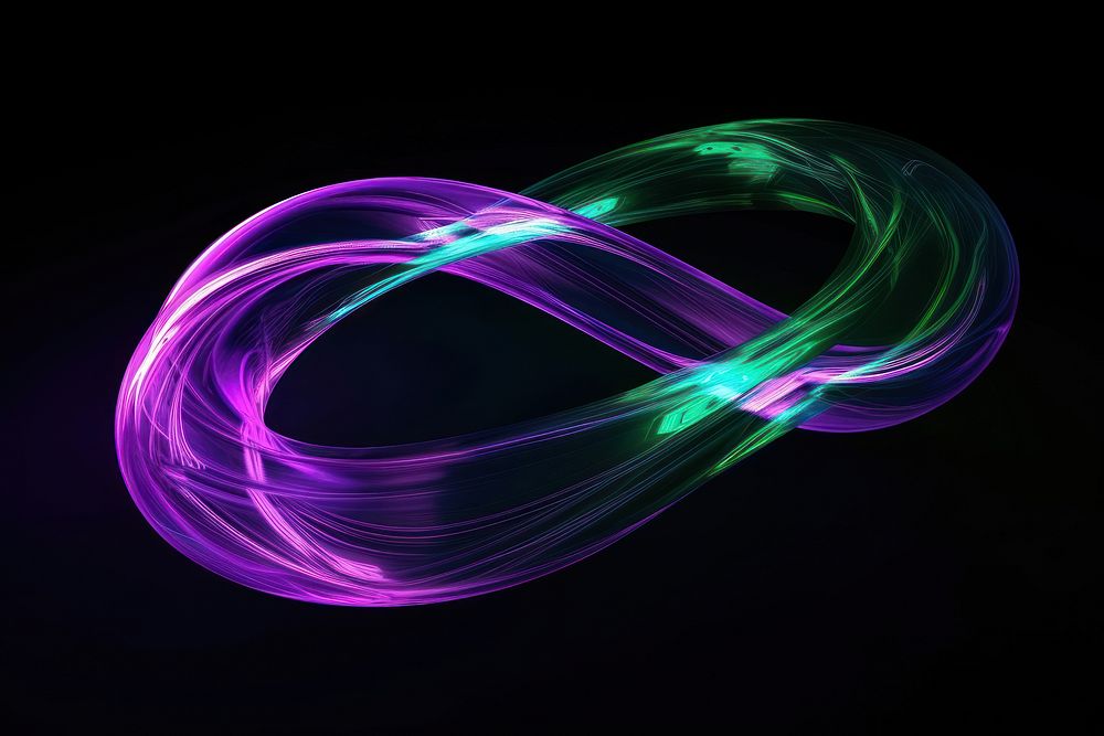 Infinite shape light technology abstract. | Free Photo Illustration ...