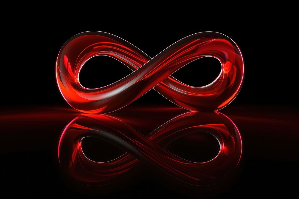 Infinite shape abstract light black. | Free Photo Illustration - rawpixel