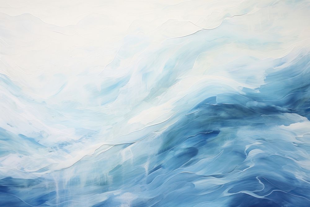 Modern art waves painting abstract | Free Photo Illustration - rawpixel
