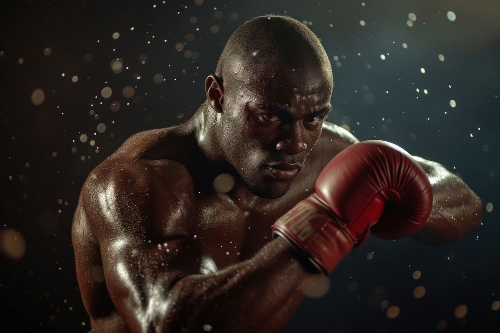 Boxing adult man determination. | Free Photo - rawpixel