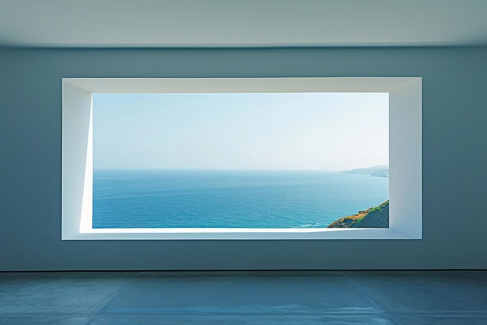 Window see seascape architecture building | Premium Photo - rawpixel