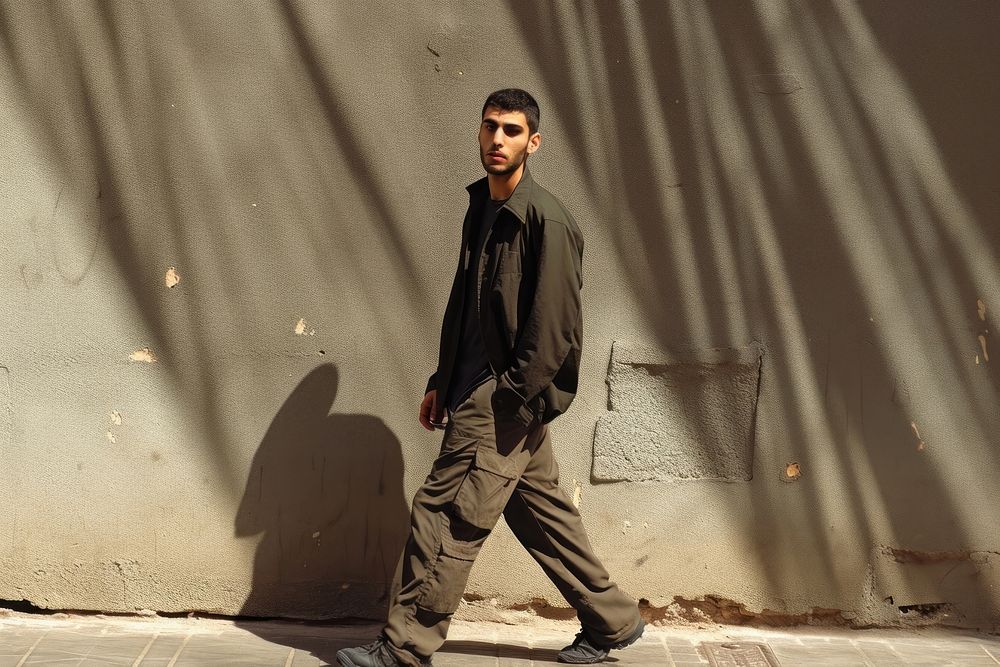 Middle Eastern man walking portrait | Premium Photo - rawpixel
