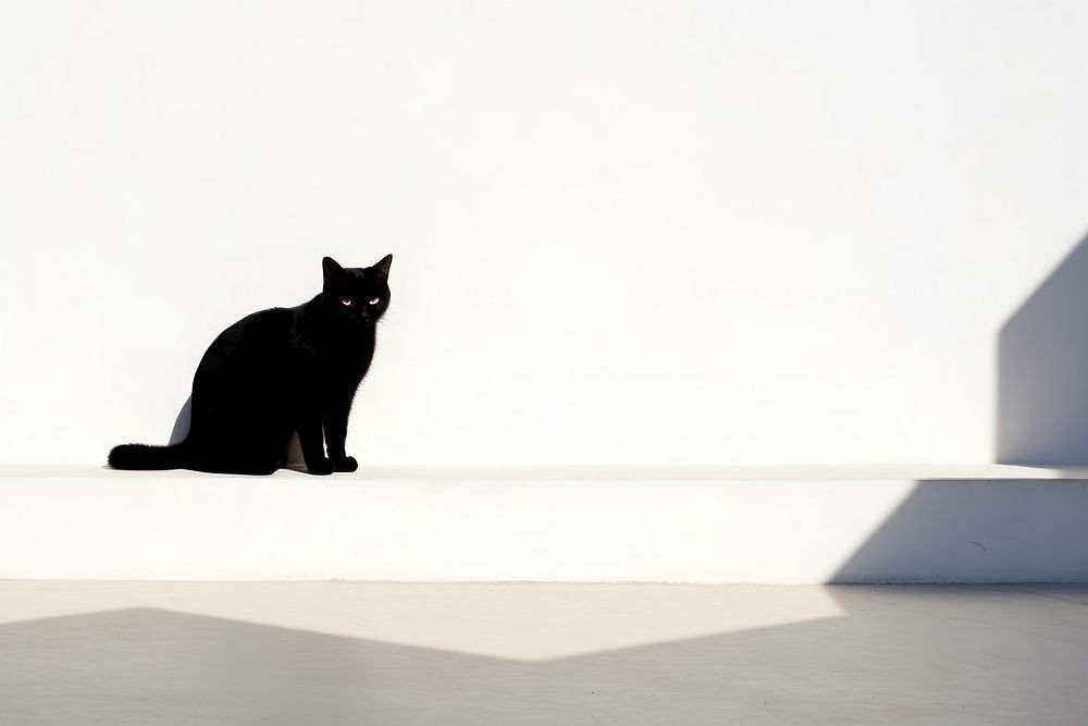 Cute persian mammal animal shadow. | Free Photo - rawpixel