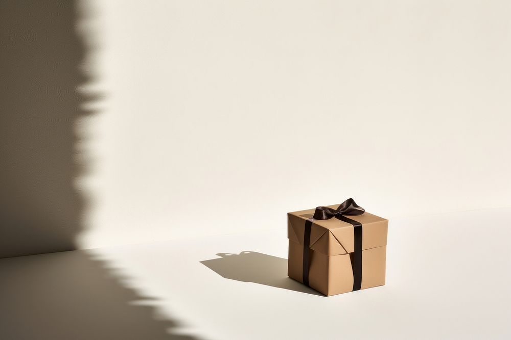 Chocolate gift cardboard shadow wall. | Free Photo - rawpixel