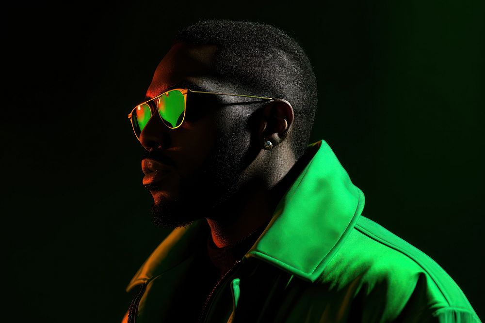 Balck man sunglasses portrait adult. | Premium Photo - rawpixel