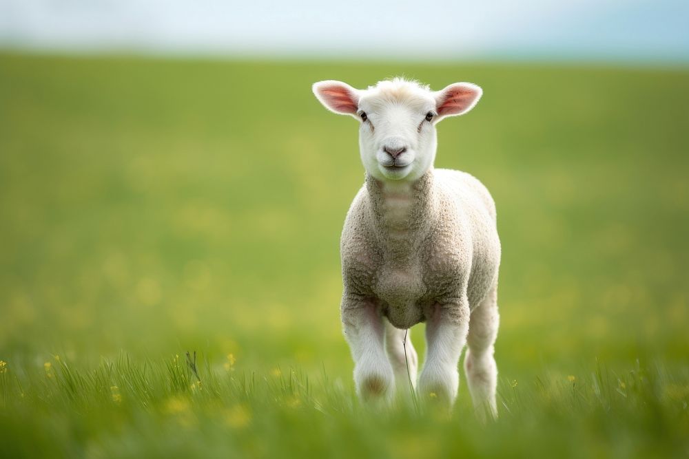 Lamb livestock outdoors standing. | Premium Photo - rawpixel