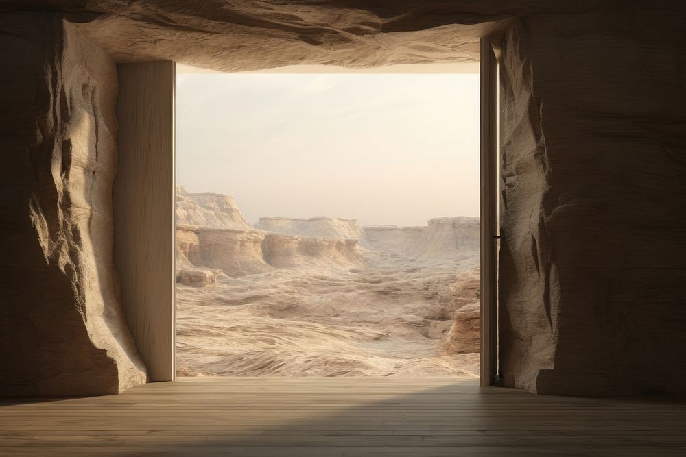 Canyon architecture building nature. AI | Premium Photo - rawpixel