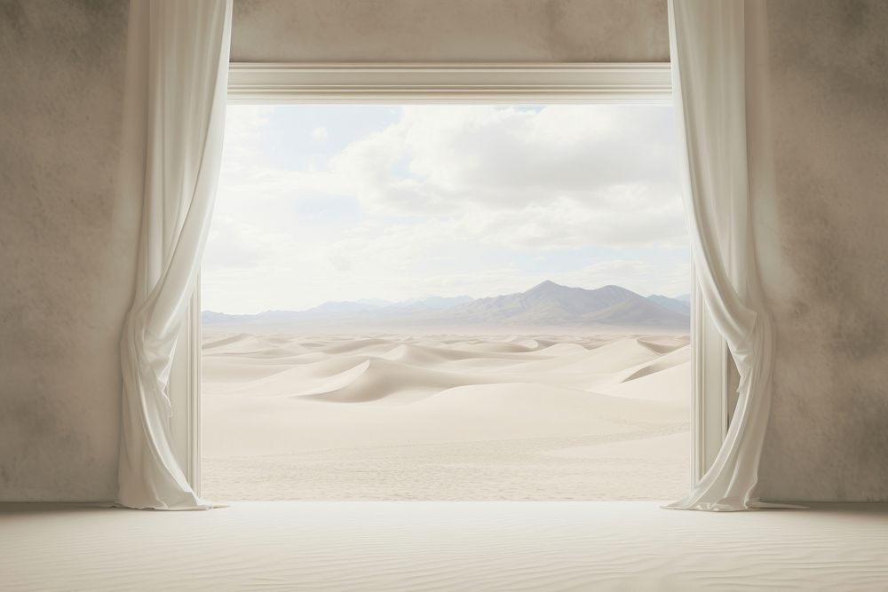 Desert nature desert window. AI | Free Photo - rawpixel