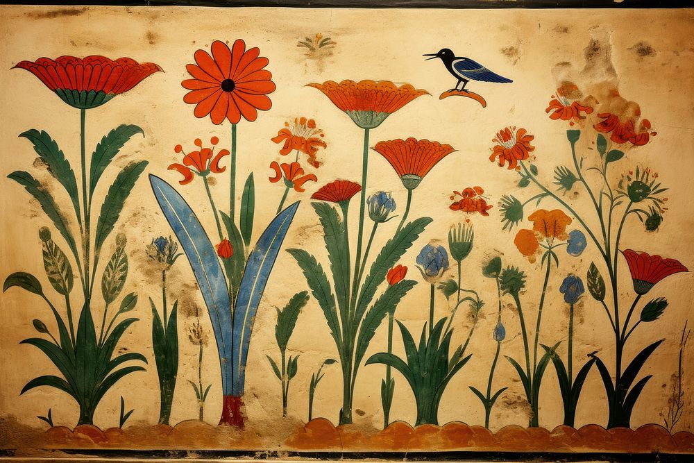 Flowers painting pattern flower. | Premium Photo - rawpixel