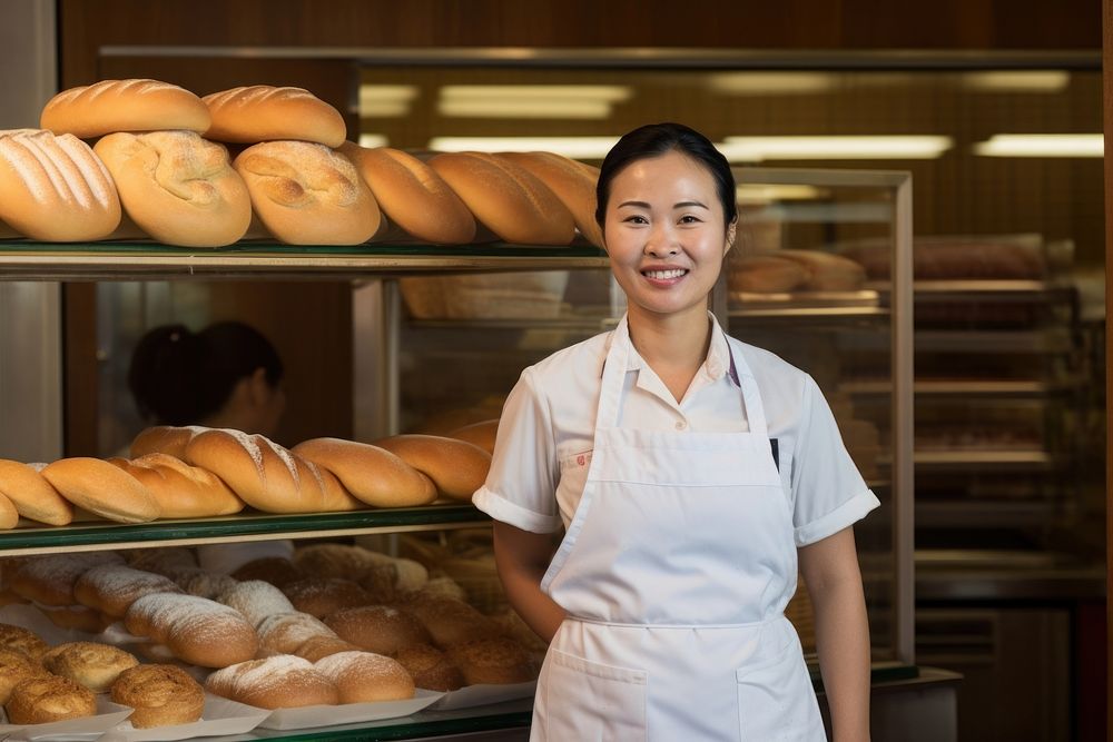 Bakery bread standing holding. | Premium Photo - rawpixel