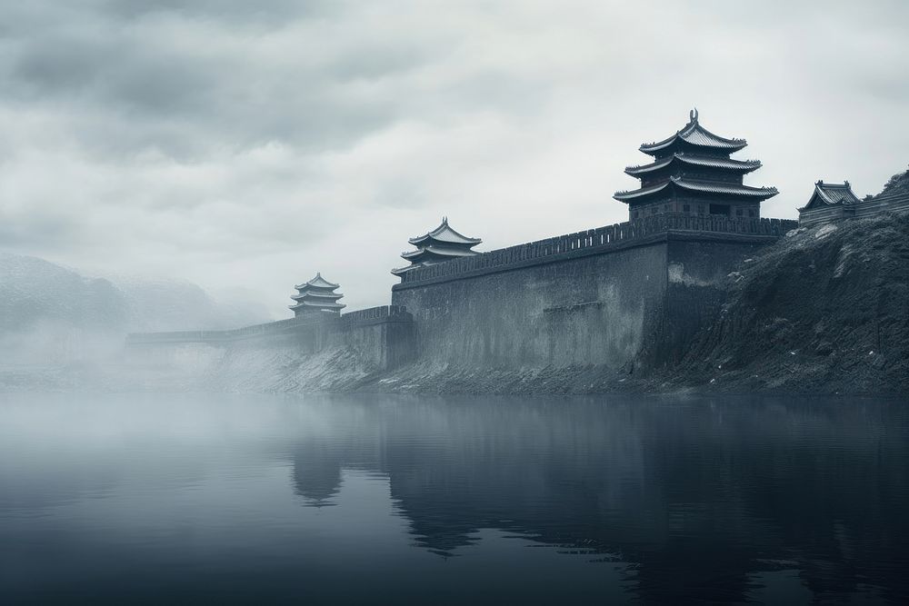 Castle chinese Style castle architecture | Free Photo - rawpixel