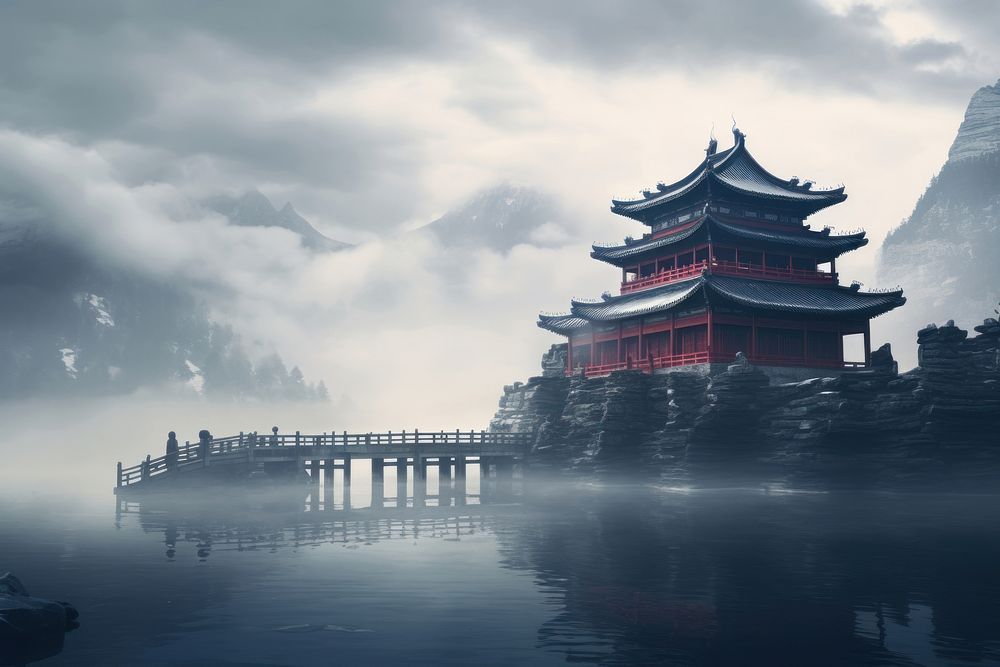 Castle chinese Style architecture building | Free Photo - rawpixel