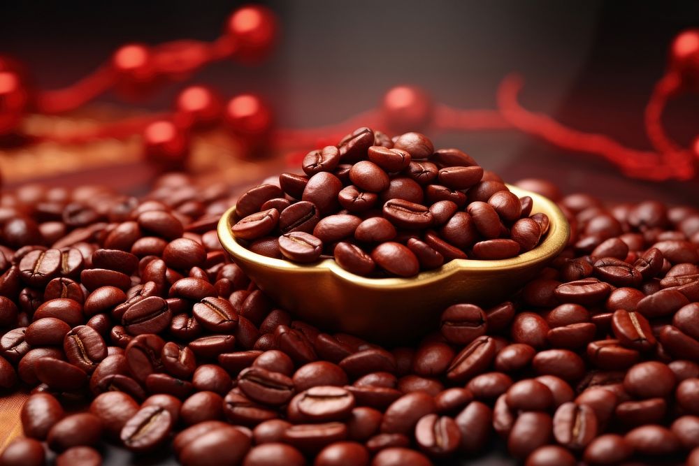 Chinese New Year style Coffee | Free Photo - rawpixel