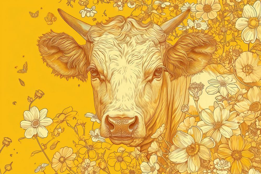 Wallpaper Bull Cow Mammal Cattle Cartoon Images | Free Photos, PNG ...