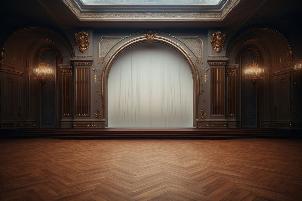 Museum floor stage flooring design | Premium Photo - rawpixel
