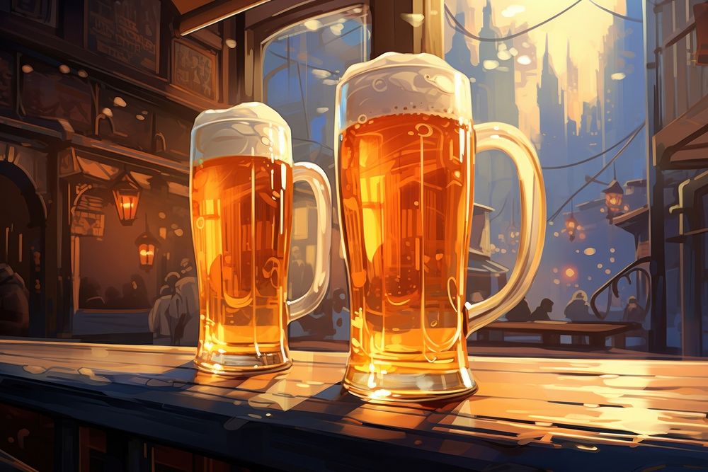 Beer architecture drink lager | Free Photo Illustration - rawpixel