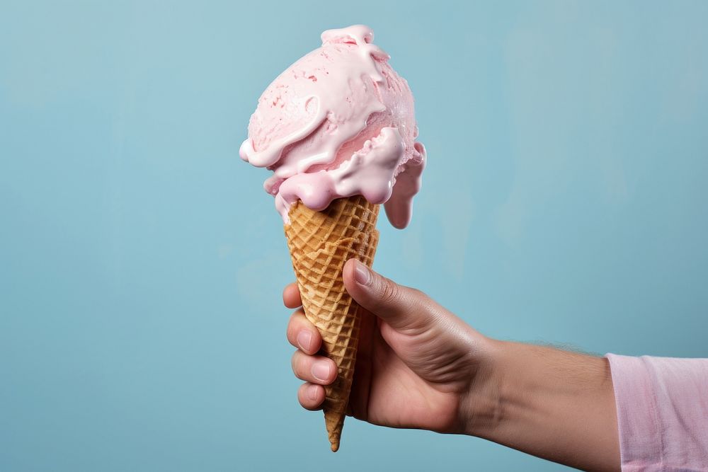 Hand holding ice cream dessert | Premium Photo - rawpixel