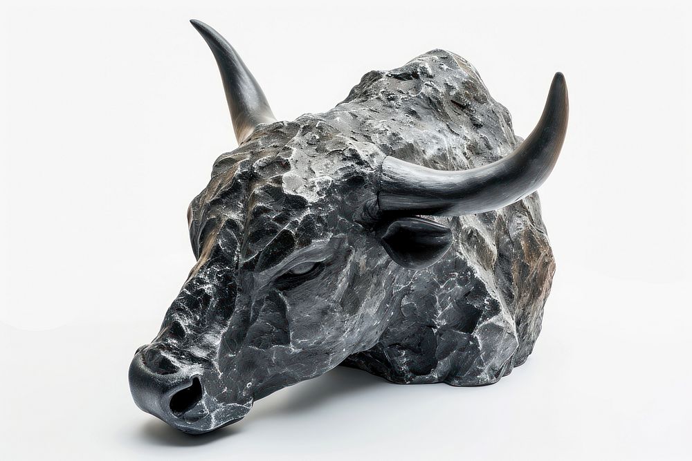 Rock heavy element Bull shape | Free Photo - rawpixel