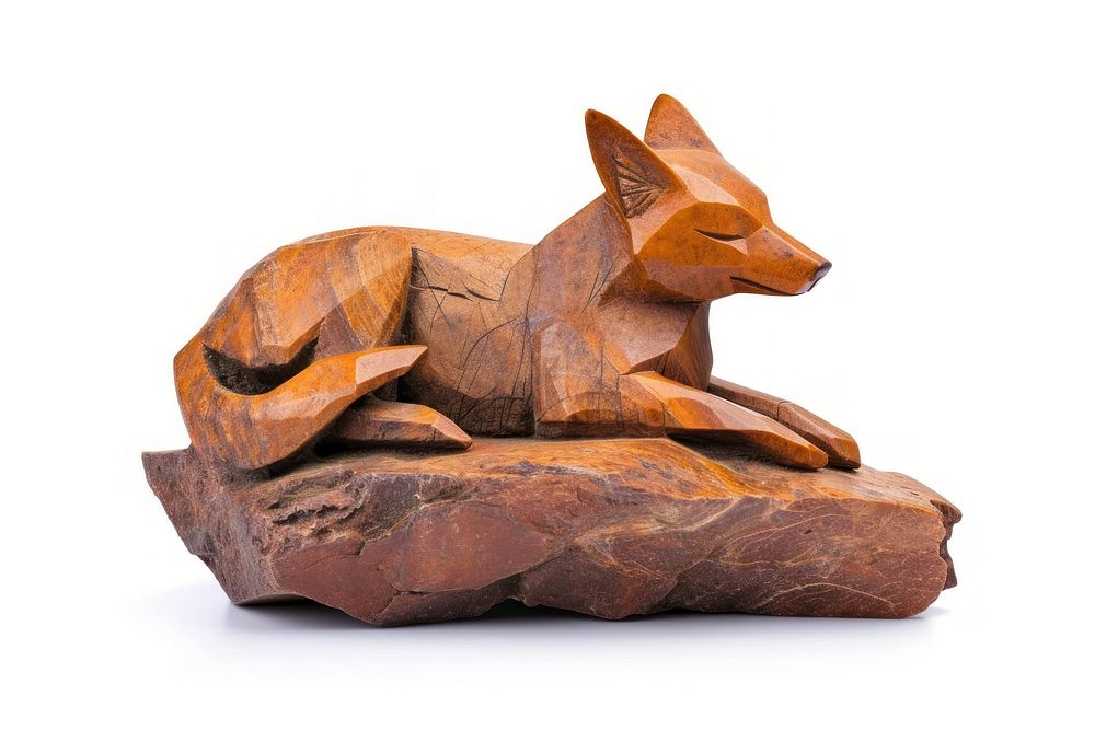 Rock heavy element Fox shape | Premium Photo - rawpixel