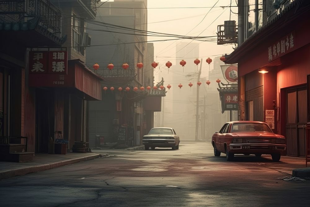 Street chinese Style street outdoors | Premium Photo - rawpixel