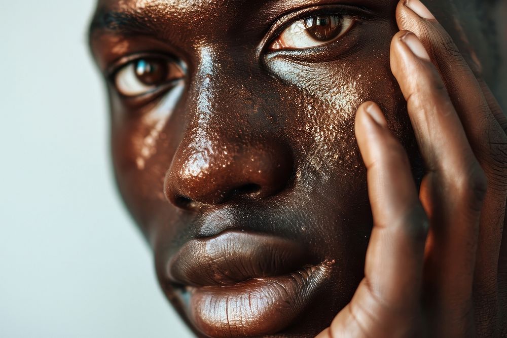 Skin face forehead headshot. | Free Photo - rawpixel