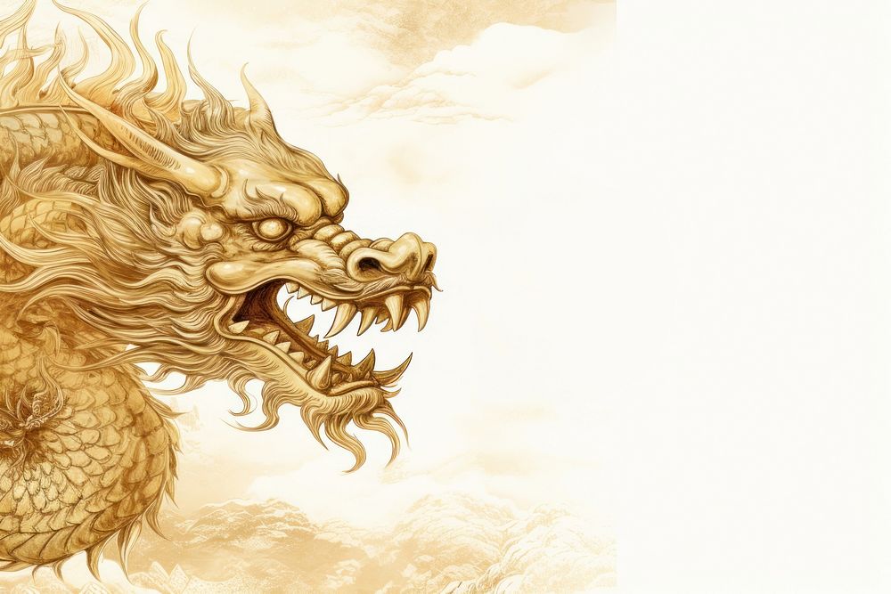 Chinese dragon backgrounds creativity ancient. | Premium Photo ...