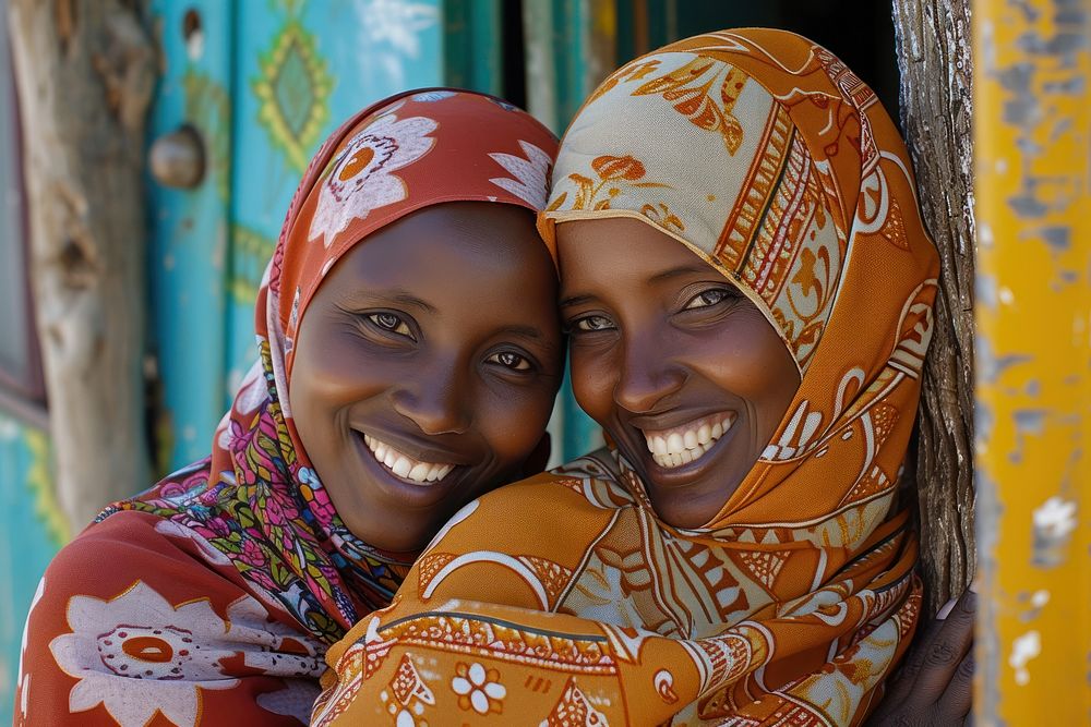 Somali woman friends portrait smile | Free Photo - rawpixel