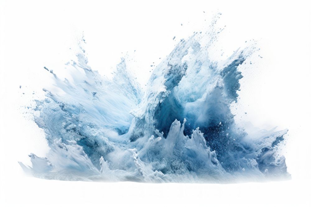 Nature water sea white background. | Premium Photo - rawpixel