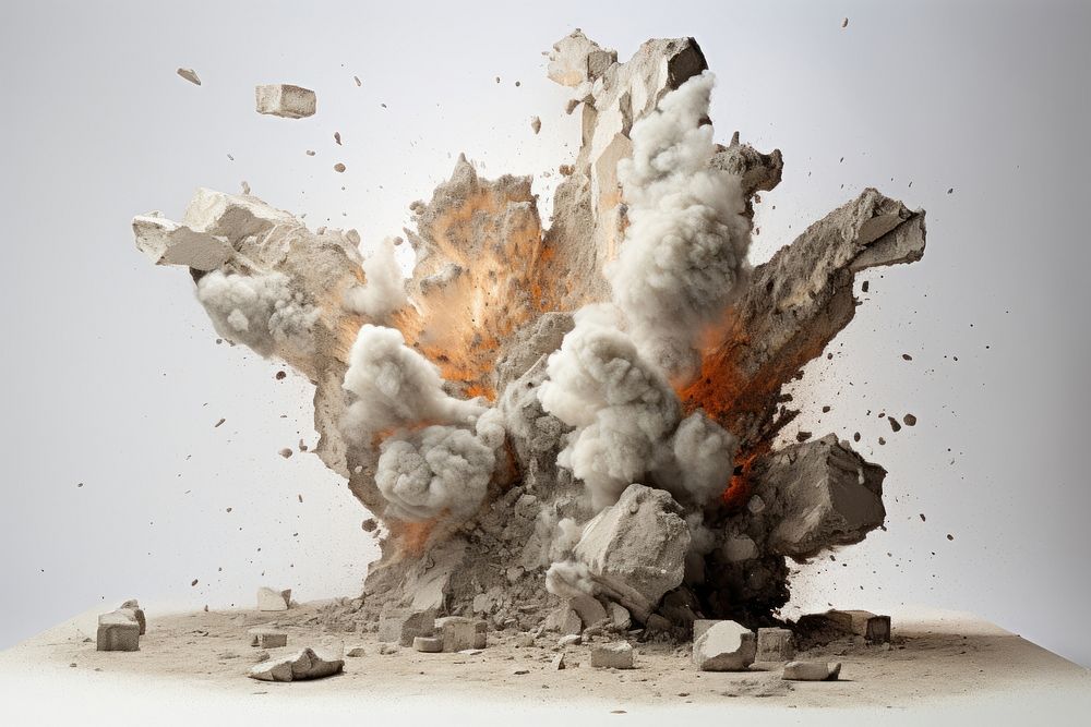 Explosion destruction exploding damaged. | Premium Photo - rawpixel