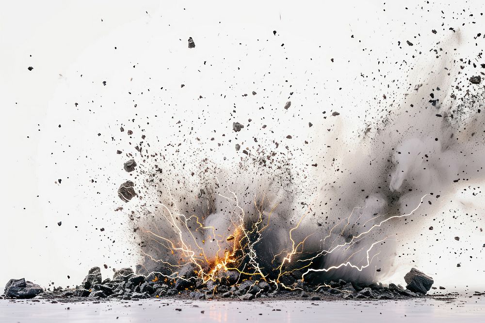 Outdoors destruction splattered exploding. | Free Photo - rawpixel