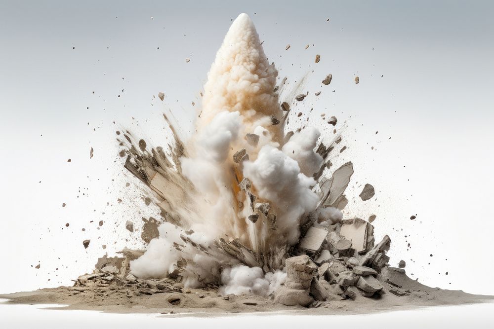 Exploding splashing mountain outdoors. | Premium Photo - rawpixel