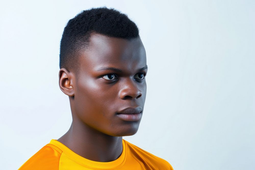 African American soccer player face | Premium Photo - rawpixel