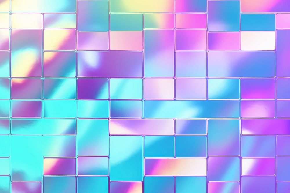 Seamless iridescent silver holographic pattern | Premium Photo ...