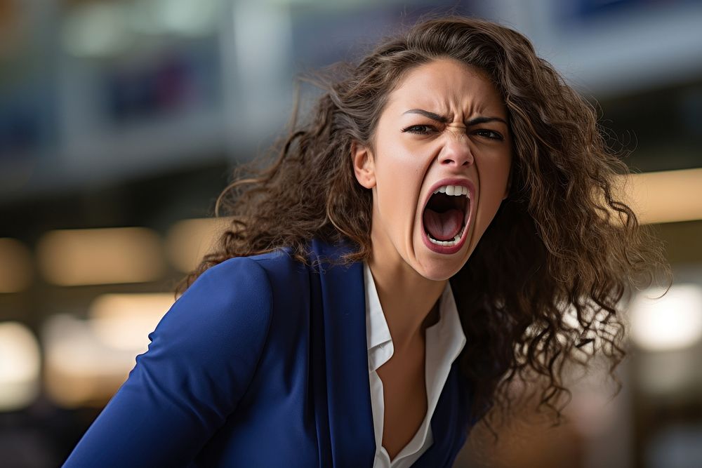 Frustration shouting anger adult. | Premium Photo - rawpixel