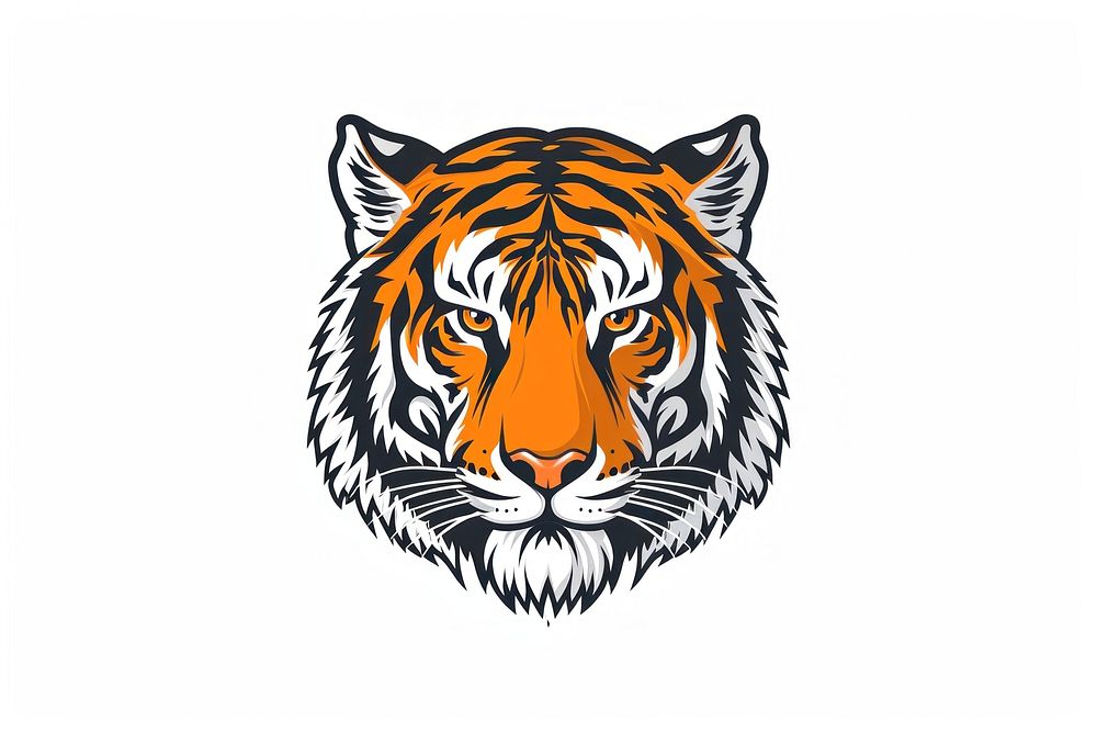 Tiger wildlife animal logo. | Free Photo Illustration - rawpixel