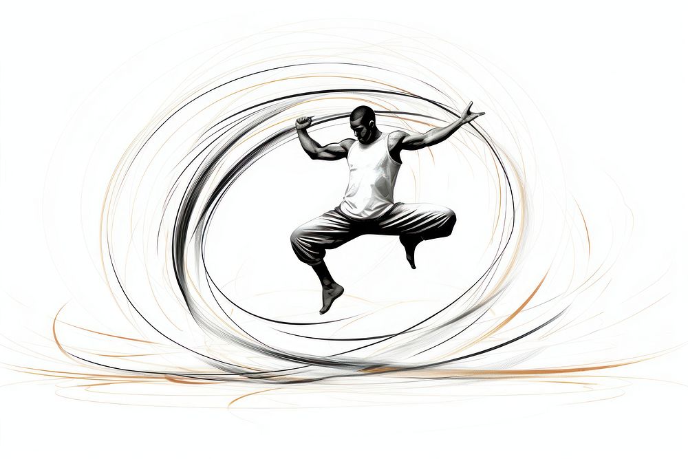 Capoeira drawing sports sketch. | Premium Photo Illustration - rawpixel