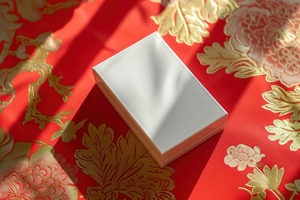 Parfume packaging white box red. | Premium Photo - rawpixel