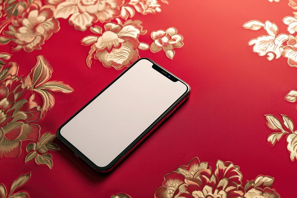 Phone red electronics technology. | Free Photo - rawpixel