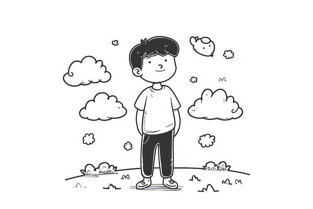 Heaven drawing sketch doodle. | Free Photo Illustration - rawpixel
