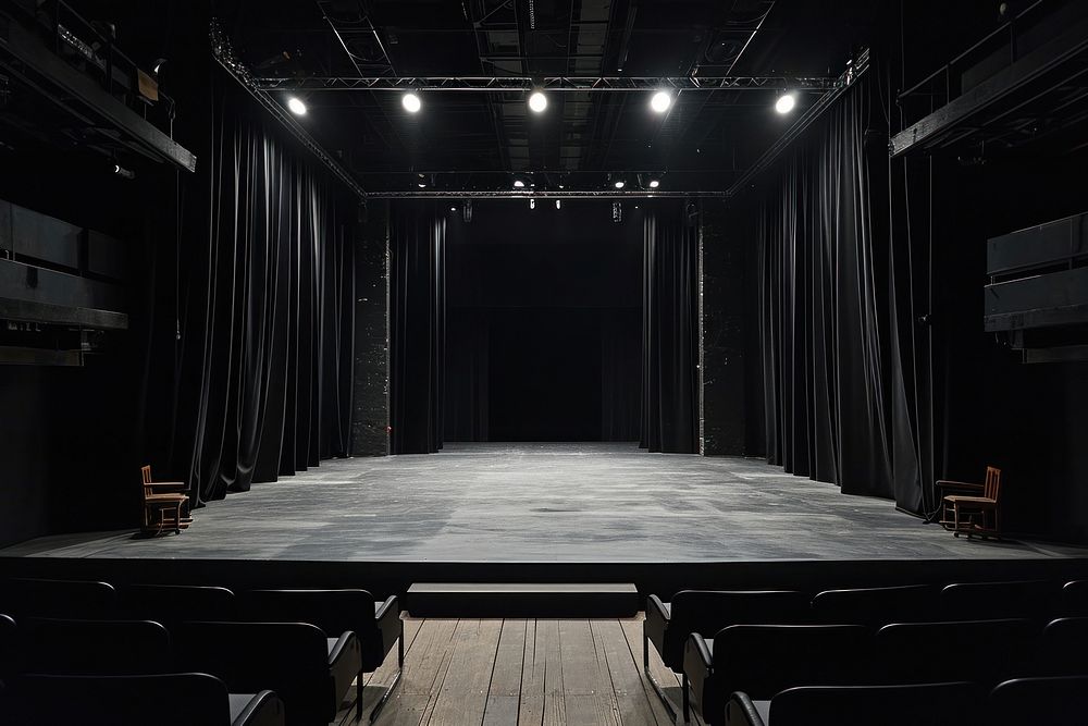 Stage stage chair architecture. | Free Photo - rawpixel