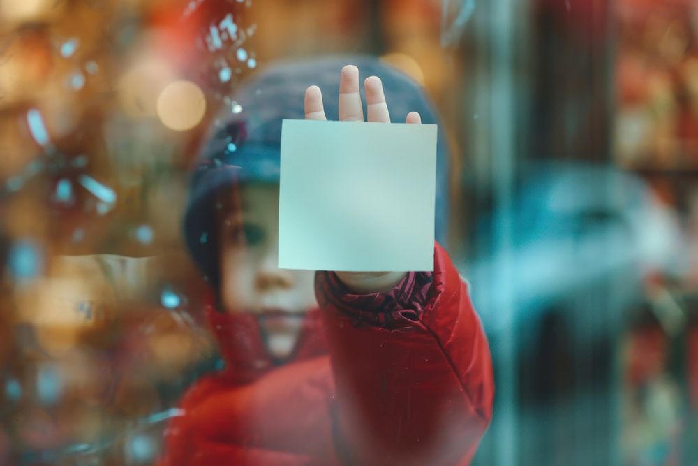 Sticky note photography hand face. | Free Photo - rawpixel