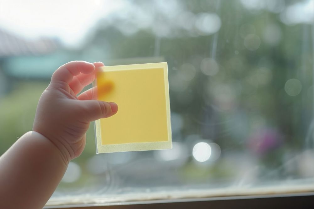 Sticky note hand finger window. | Free Photo - rawpixel