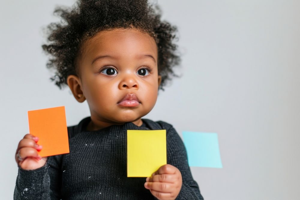 Sticky notes baby photography portrait. | Free Photo - rawpixel